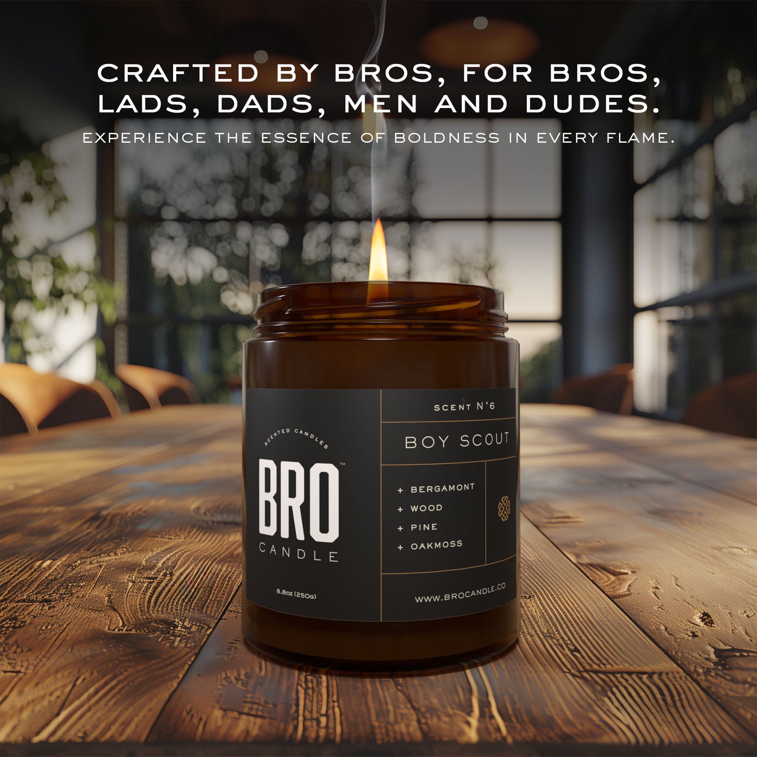 The Boy Scout Candle – Bro Candle